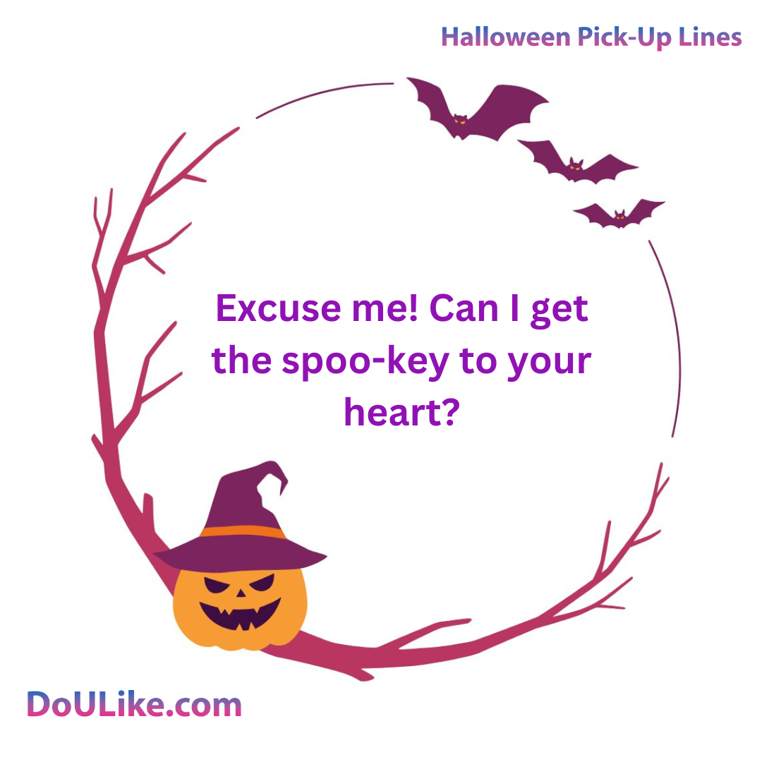 72 Halloween Pick-Up Lines: Enchanting Quips for a Spooktacular Night ...