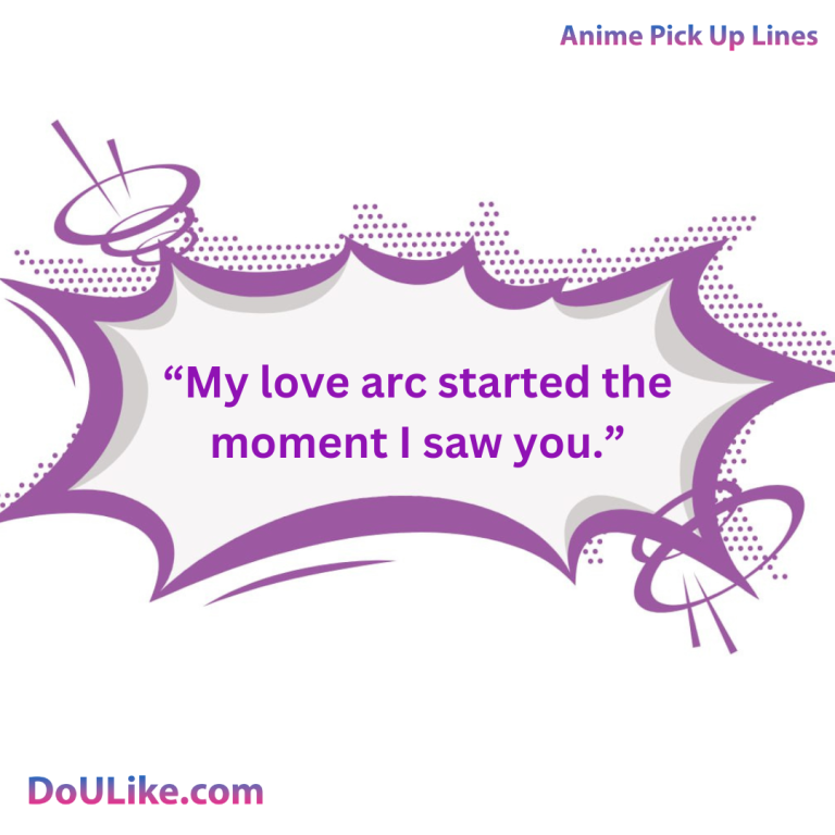 40 Anime Pick Up Lines Crafted by a True Senpai of Love - DoULike Blog